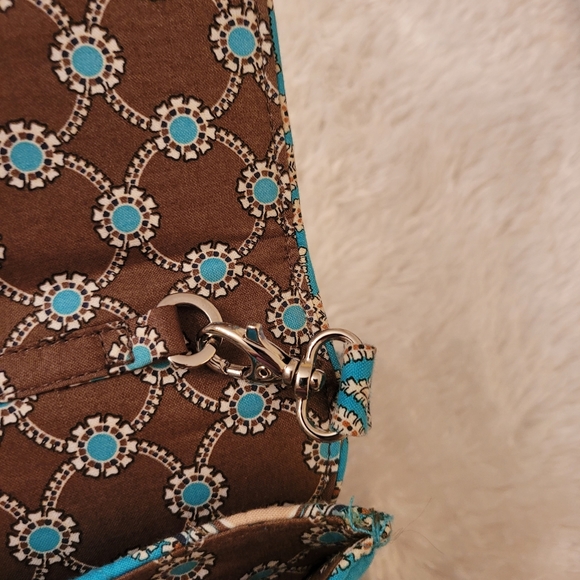 Vera Bradley | Bags | Vera Bradley Totally Turquoise Julia Convertible ...